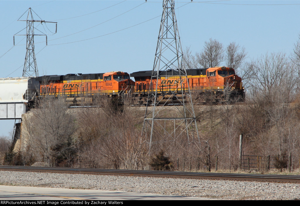 BNSF 6958 6848